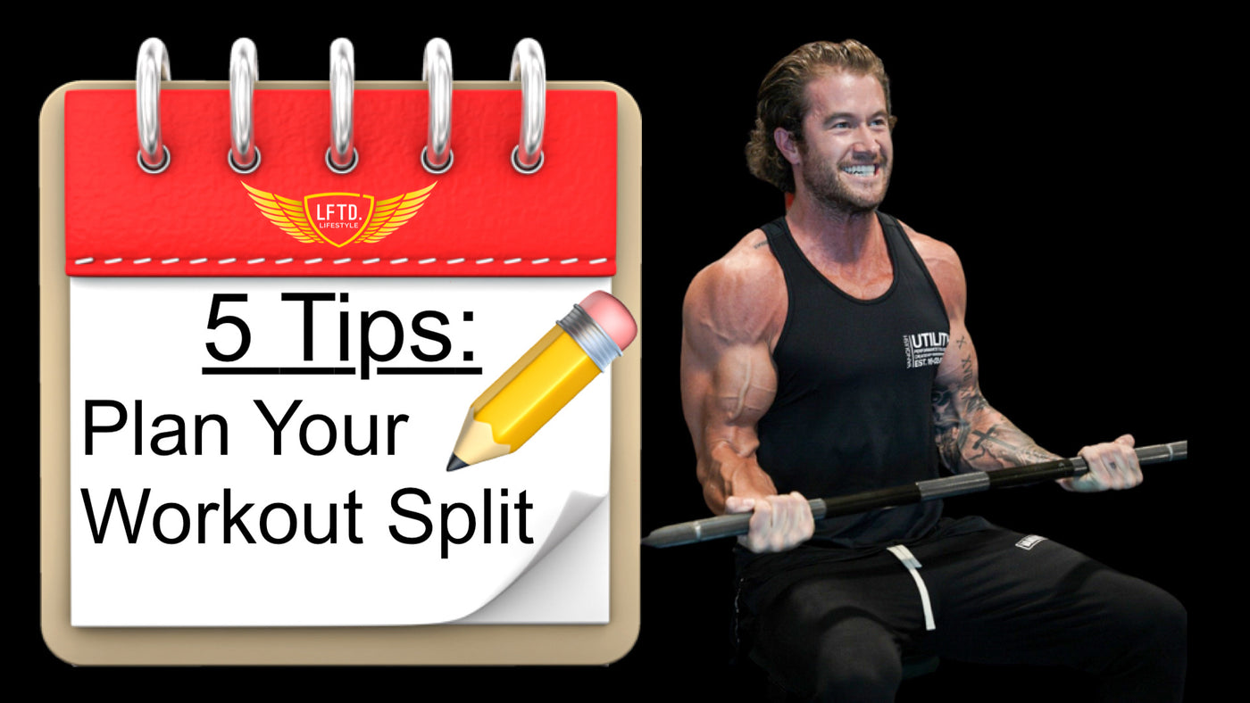 5 Tips to Plan Your Workout Split